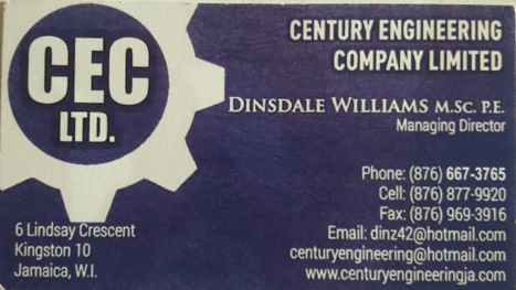 Century Engineering Company Limited Jamaica | Electricians | Electrical ...